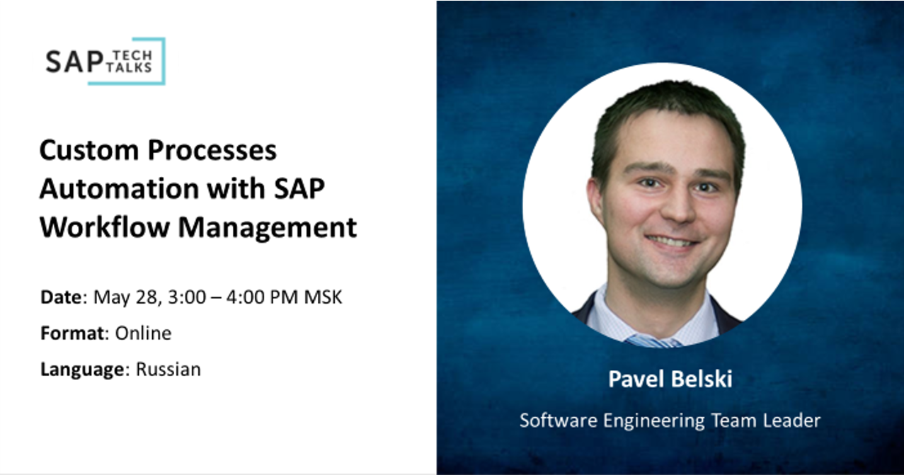 SAP Tech Talks Custom Processes Automation With SAP Workflow Management sap-tech-talks-custom-processes-automation-with-sap-workflow-management