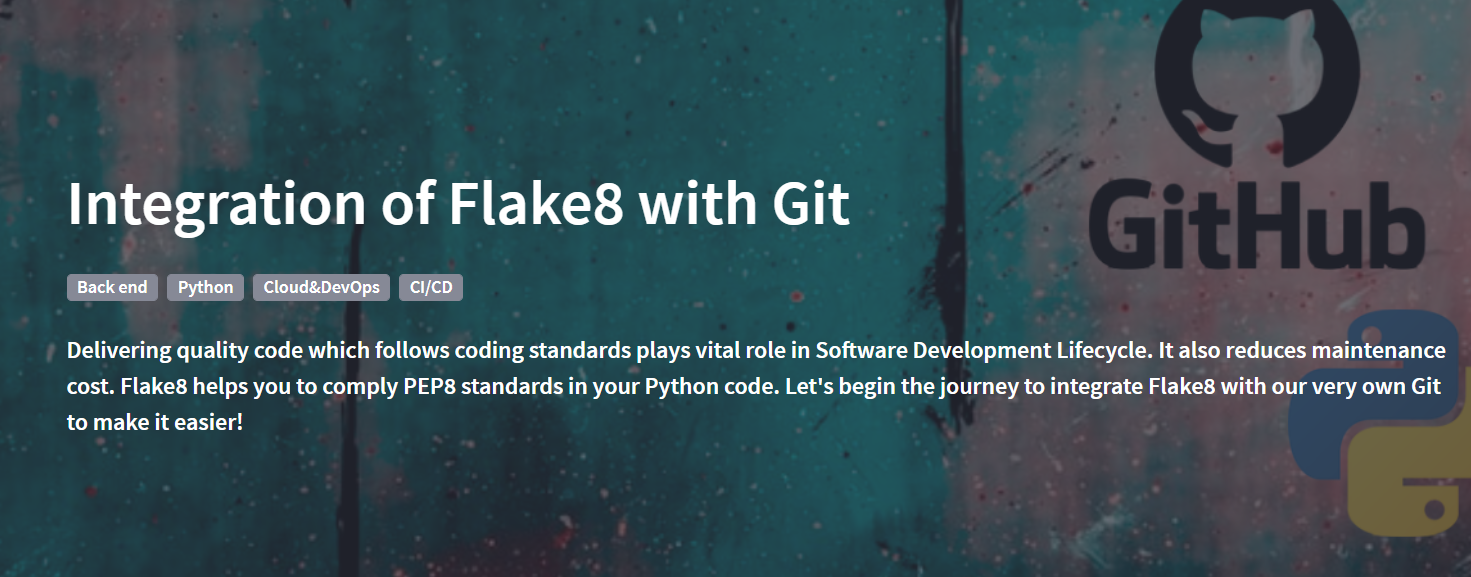 Integration of Flake8 with Git