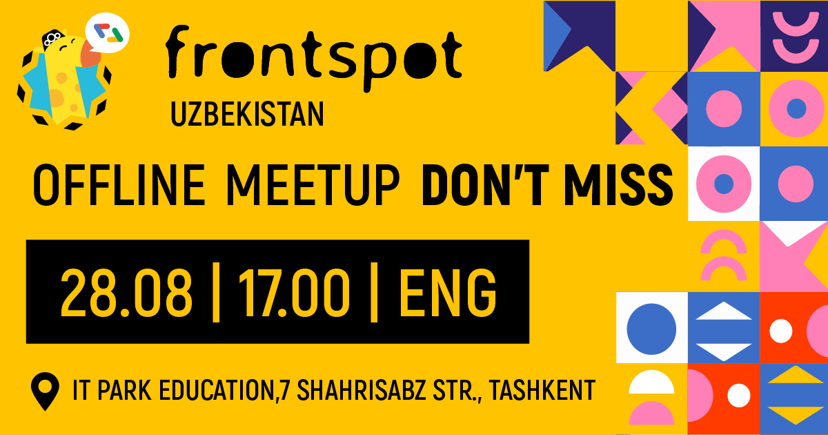 FrontSpot Uzbekistan Community MeetYp