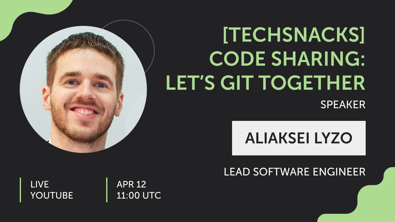 {TechTalk} Code sharing: let’s git together