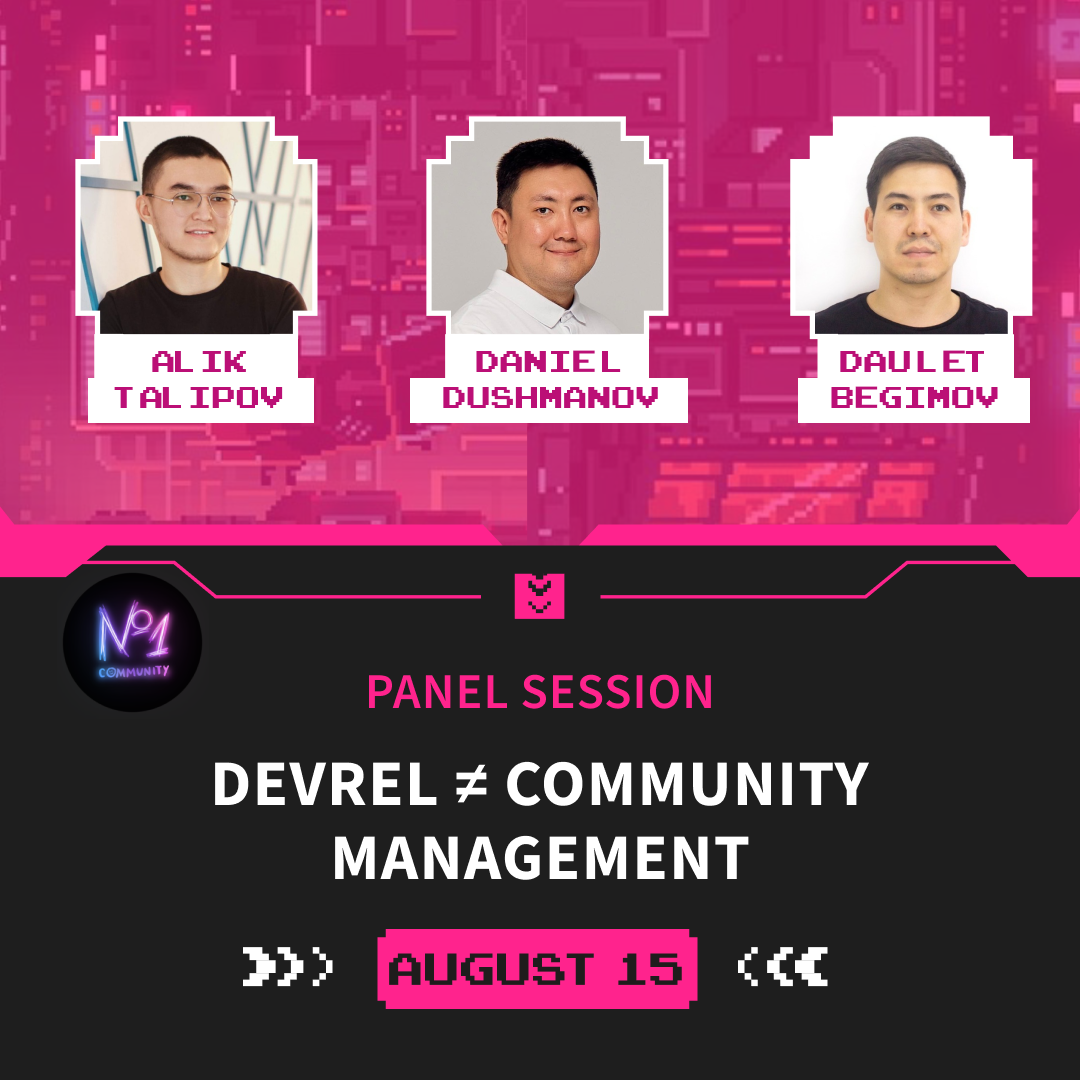 "DevRel ≠ Community Management" – panel session
