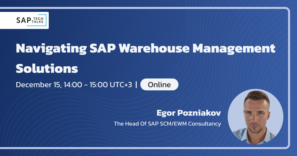 Navigating SAP Warehouse Management Solutions