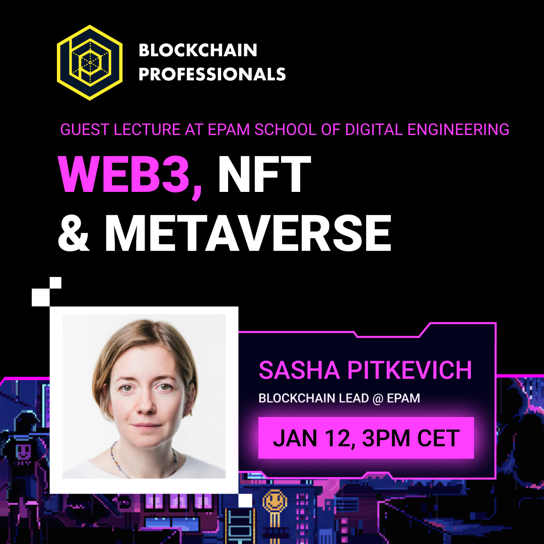 GUEST LECTURE: WEB3, NFT & Metaverse