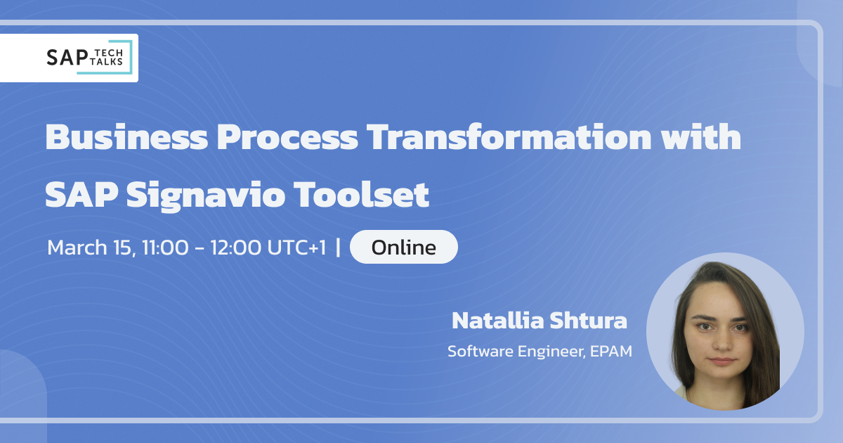 Business Process Transformation with SAP Signavio Toolset