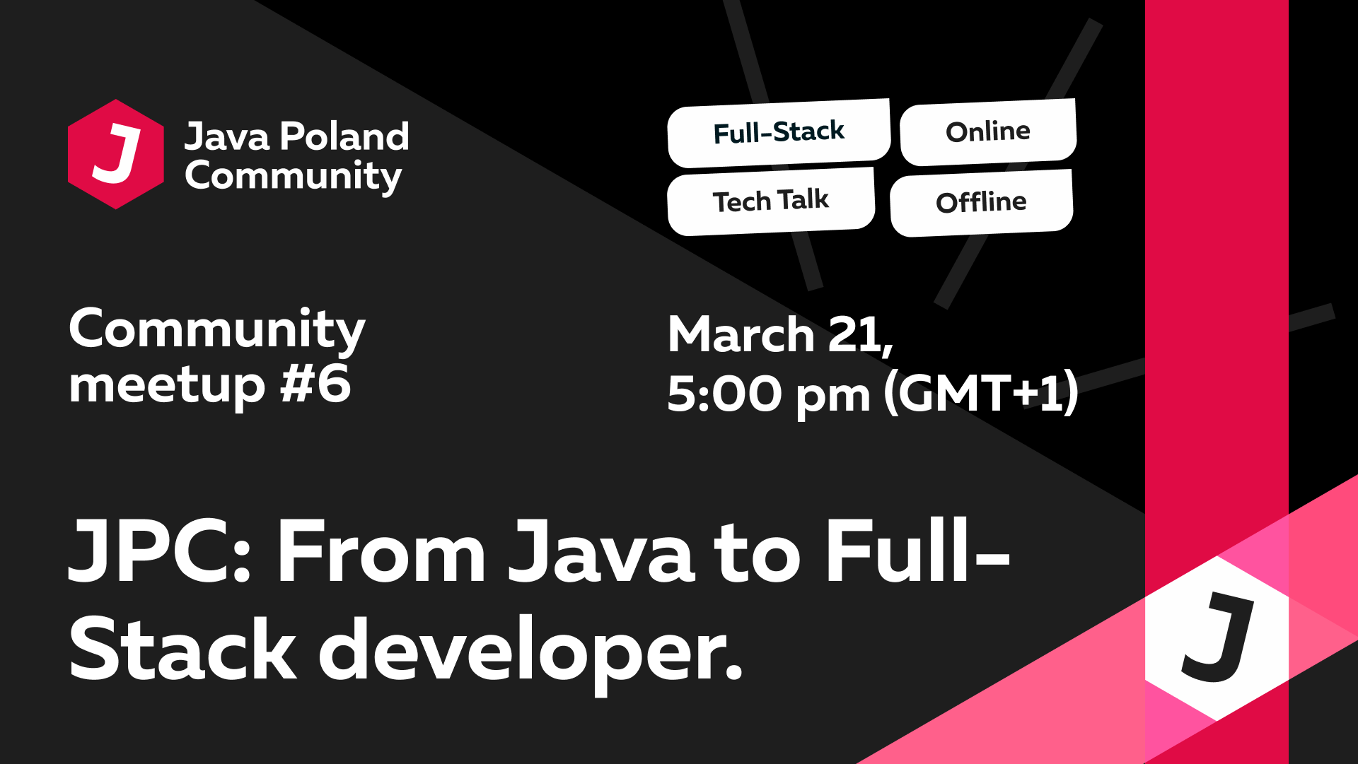 Join Java Poland Community meetup #6!